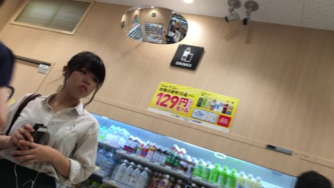 水色サテン生Pを振り返りざまに前から後ろから！ JK22-4K - JGirl Collection