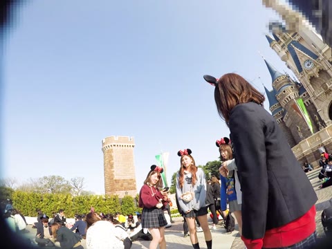 【顔出しJK44】[夢の国21]JKだらけ。【声かけ】 - JGirl Collection