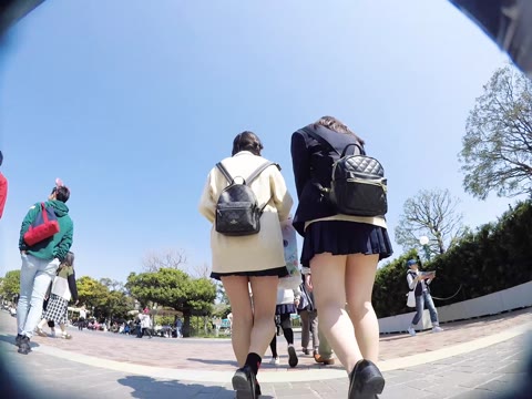 【顔出しJK44】[夢の国21]JKだらけ。【声かけ】 - JGirl Collection